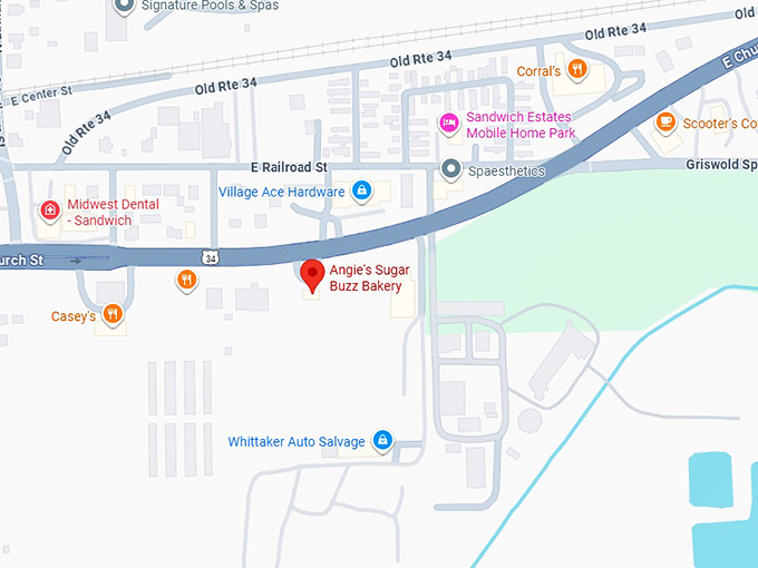 16. angie's sugar buzz bakery map