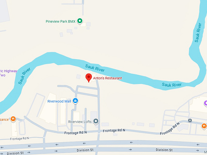 anton’s restaurant map