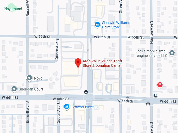 16. arc's value village thrift store & donation center map