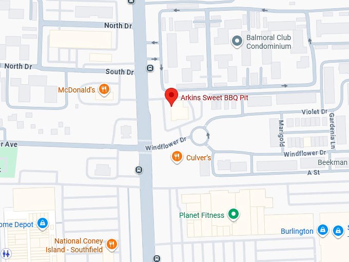 16. arkins sweet bbq pit map