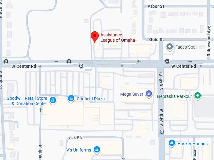 16. assistance league of omaha map