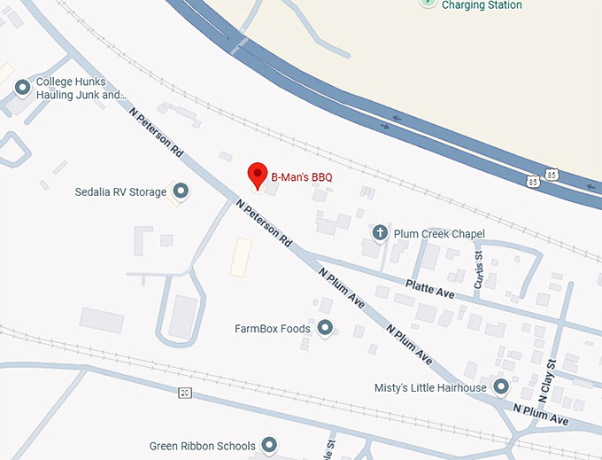 16. b‑man&rsquo;s bbq map