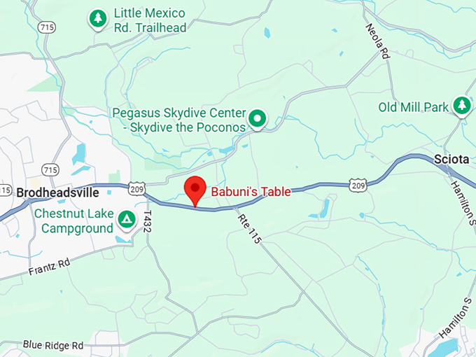 16. babuni&rsquo;s table polish deli map