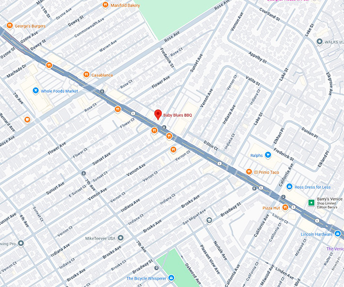 16. baby blues bbq map