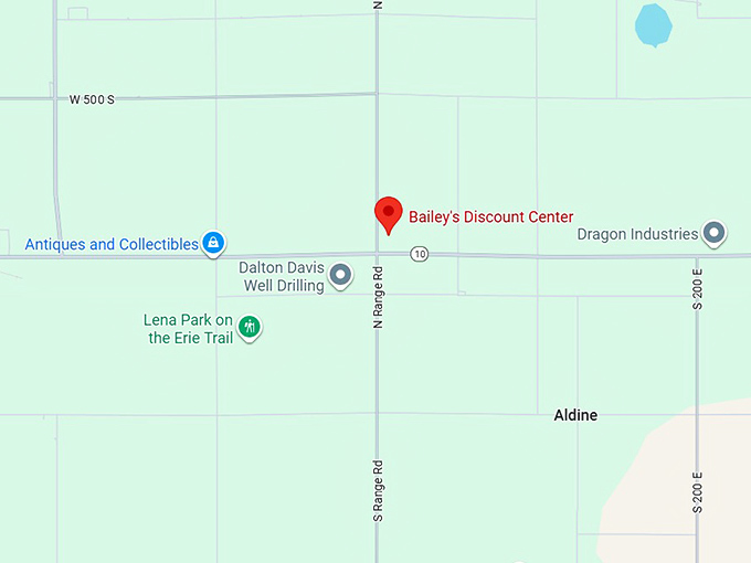 16. bailey's discount center map