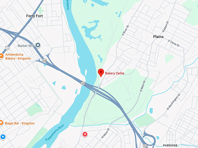 16. bakery delite map