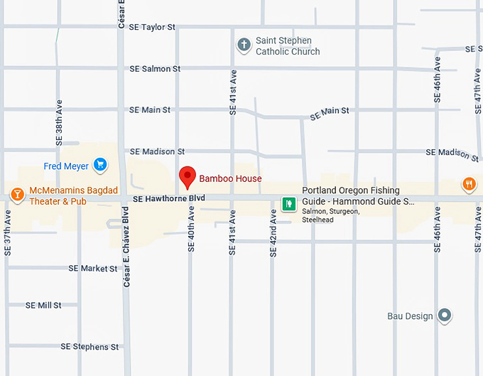 16. bamboo house map