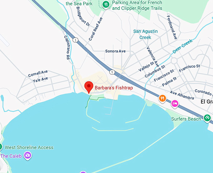 16. barbara's fishtrap map