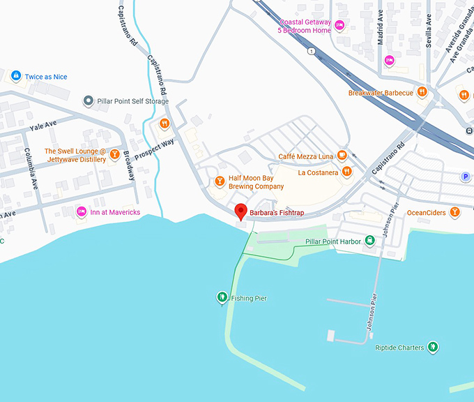 16. barbara's fishtrap map