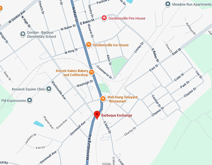 16. barbeque exchange map