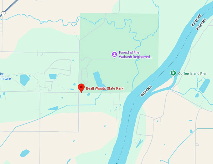 16. beall woods state park map