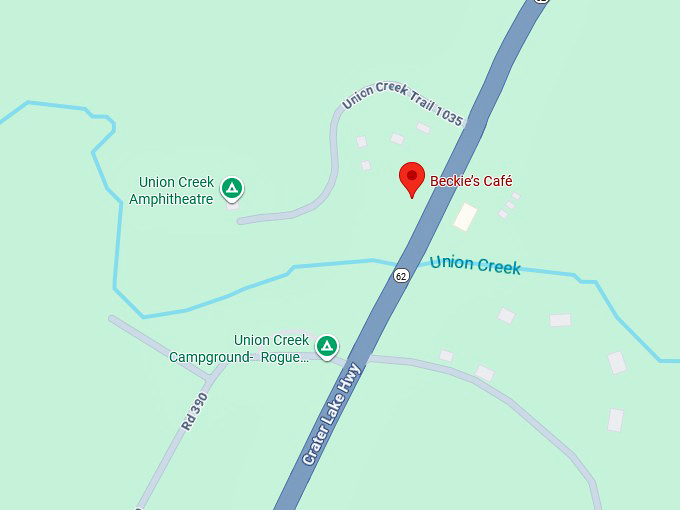 16. beckie’s café map