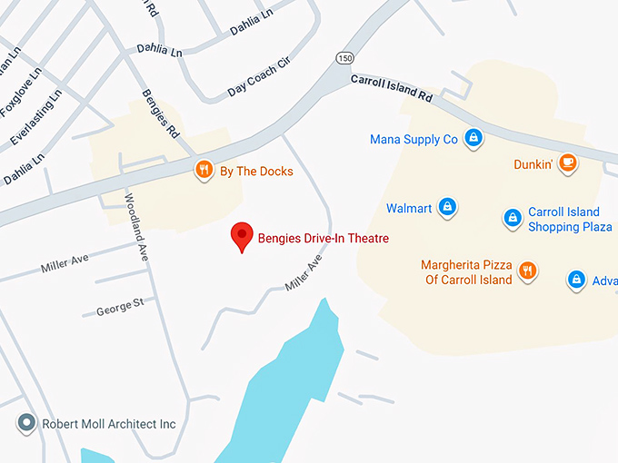 16. bengies drive in theatre map