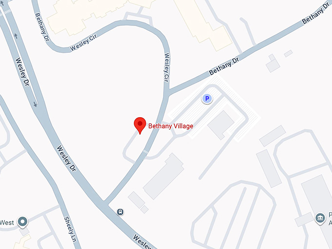 16. bethany village map