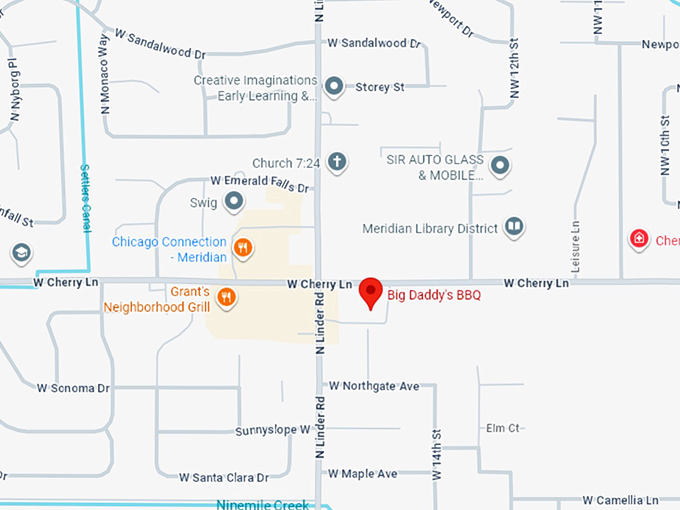 16. big daddy’s bbq map