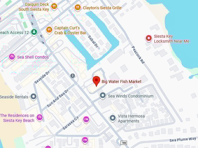 16. big water fish market map