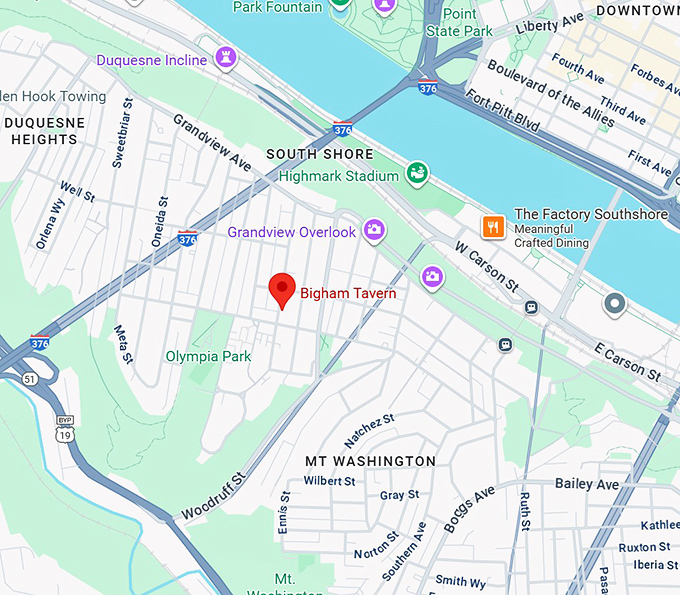 16. bigham tavern map