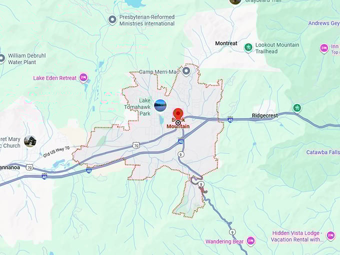 16. black mountain map