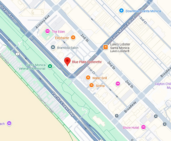 16. blue plate oysterette map