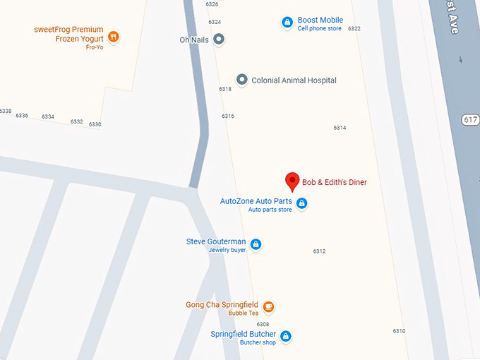 16. bob & edith&rsquo;s diner map