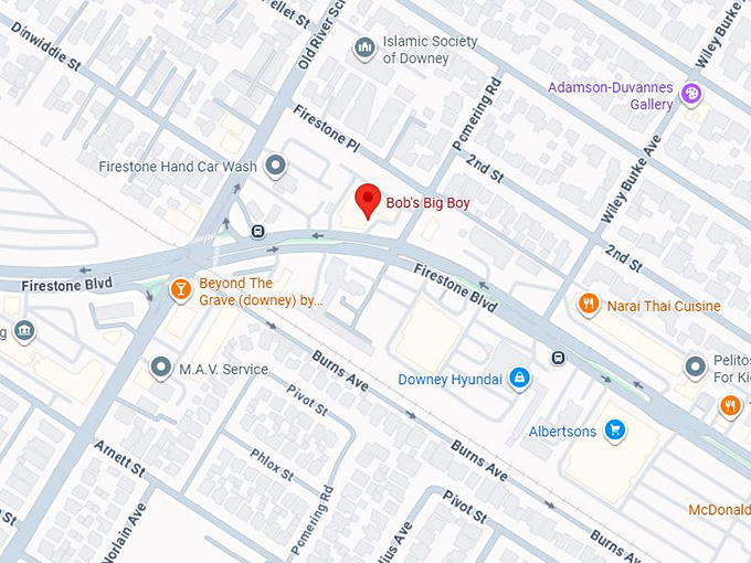 16. bob's big boy map