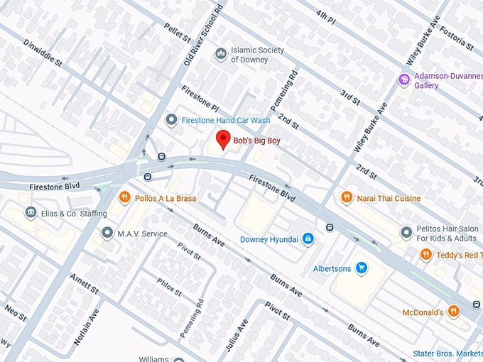 16. bob's big boy map