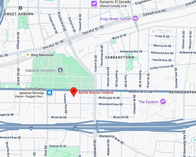 16. bomb biscuits map