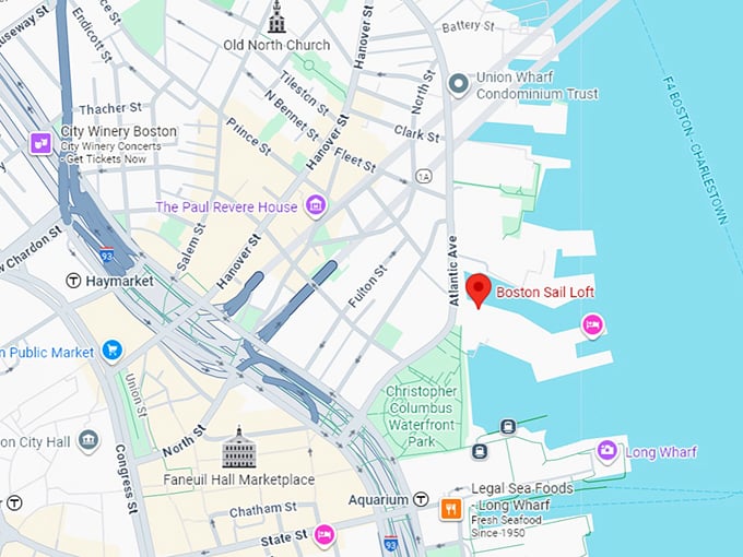 16. boston sail loft map