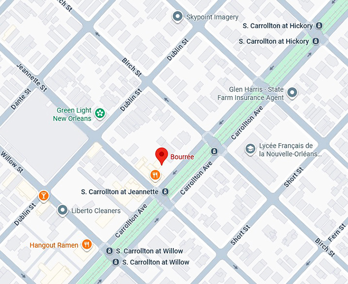 16. bourr&eacute;e map