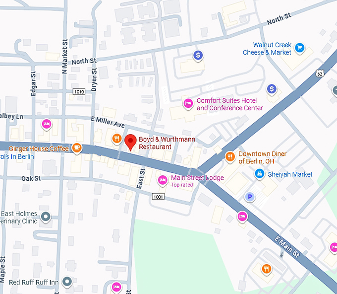 boyd & wurthmann restaurant map