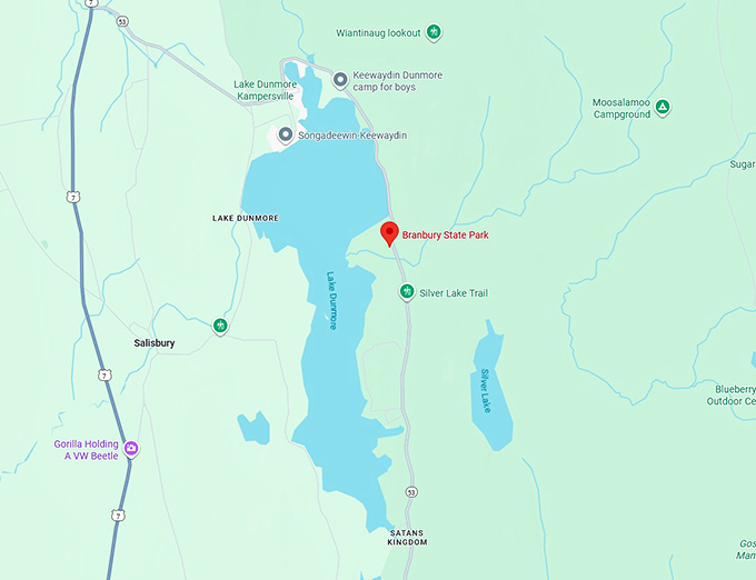 16. branbury state park map