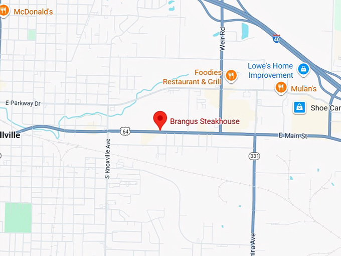 16. brangus steakhouse map