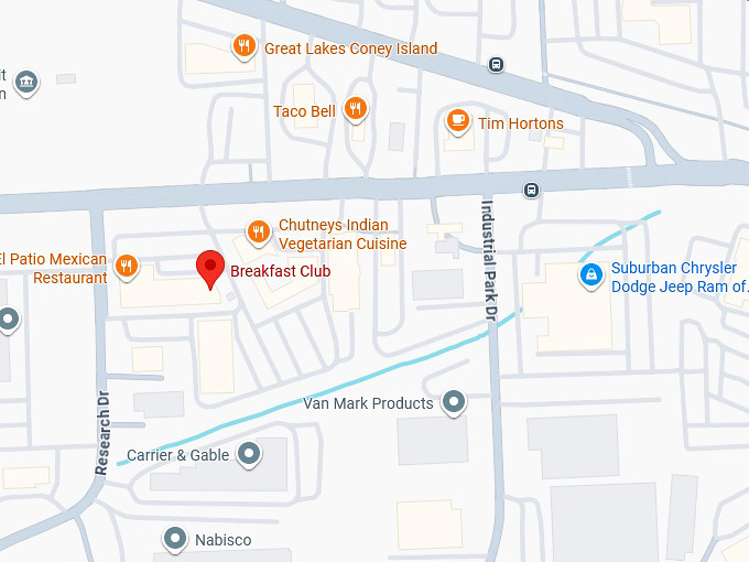 16. breakfast club map