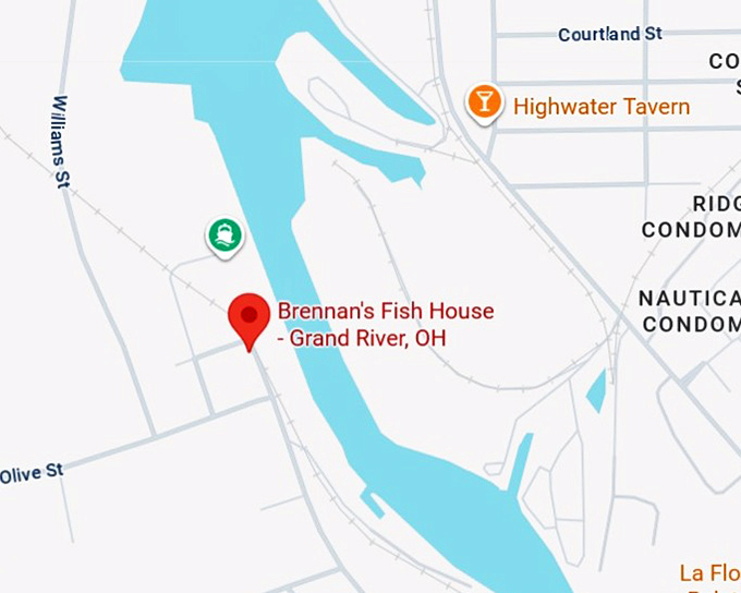 brennan's fish house map