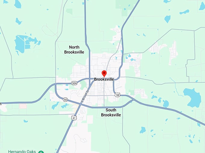 16. brooksville fl map