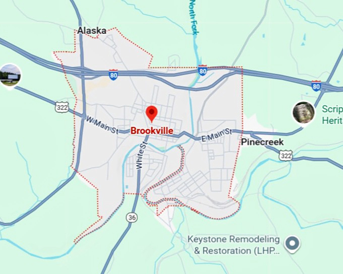 16. brookville map