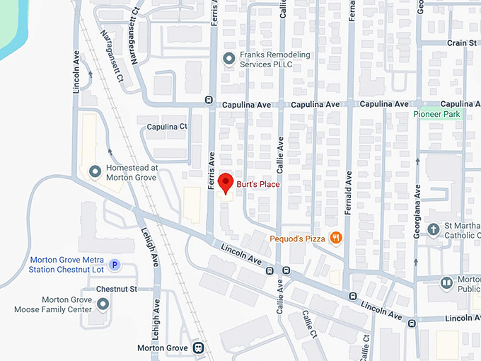 16. burt's place map