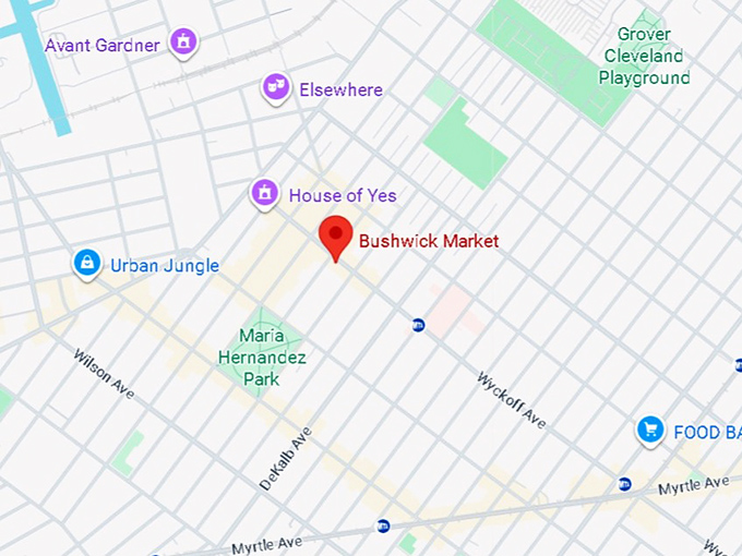 16. bushwick market map
