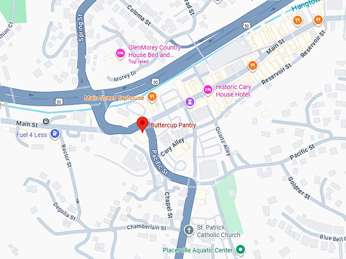 16. buttercup pantry map