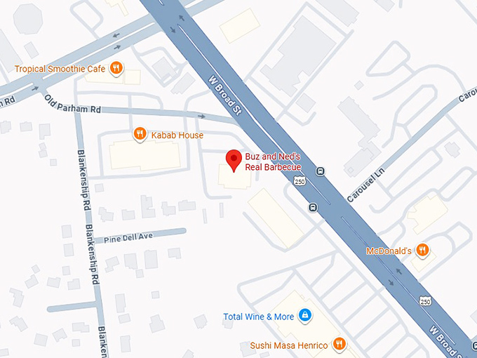 16. buz and ned's real barbecue map