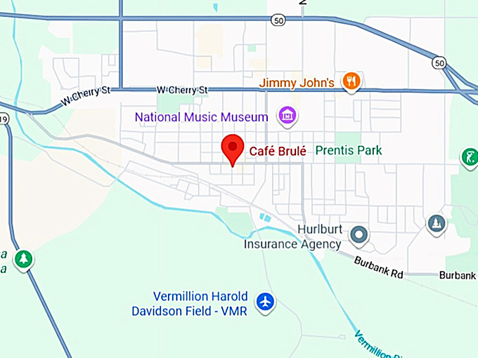 16. cafe brul&eacute; map