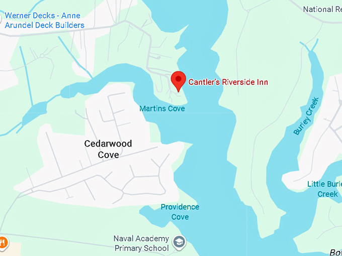 16. cantler's riverside inn map