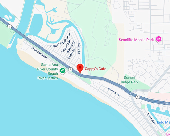 16. cappy's cafe map