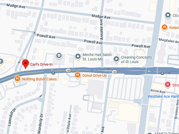 16. carl&rsquo;s drive in map