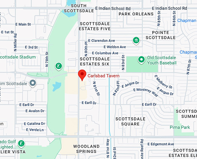 16. carlsbad tavern map