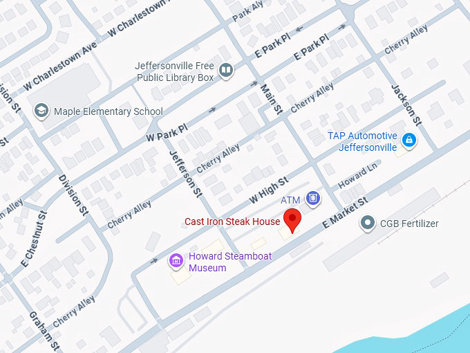 16. cast iron steak house map