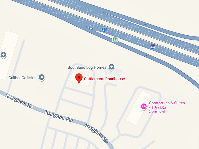 16. cattleman's roadhouse map