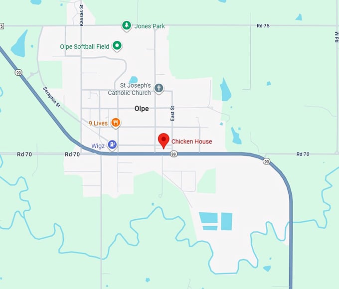 16. chicken house map