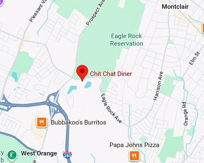 16. chit chat diner map