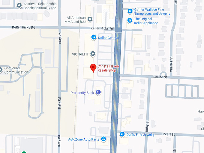 16. christ's haven resale shop map